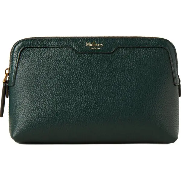 Mulberry Small Cosmetic Pouch - Mulberry Green