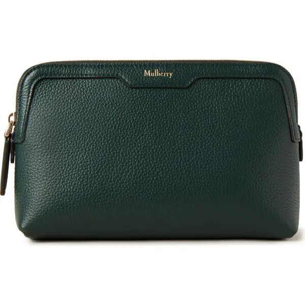 Mulberry Small Cosmetic Pouch - Mulberry Green
