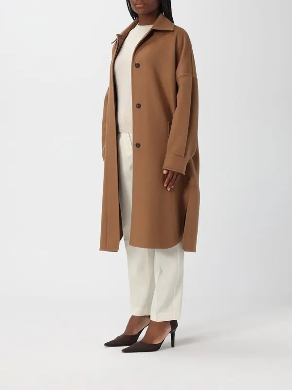 Max Mara Long Coat - Cream