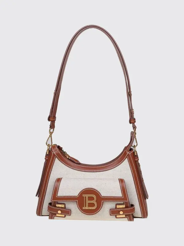 Balmain Shoulder Bag - Natural