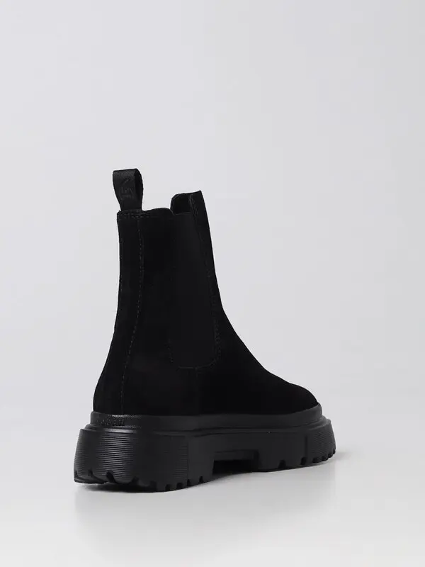 Hogan Flat Ankle Boots