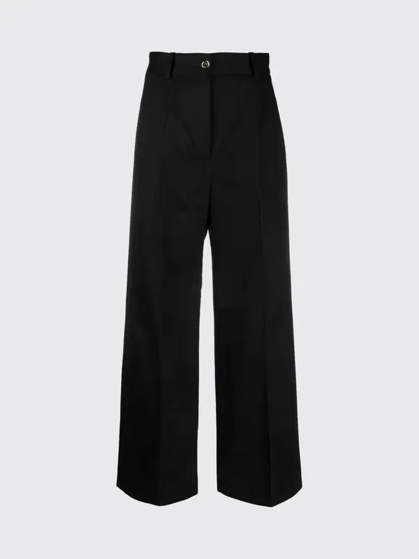 PATOU Wide Leg Trousers - Black