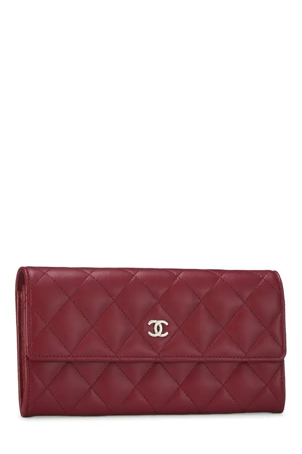 Chanel Lambskin Long Wallet