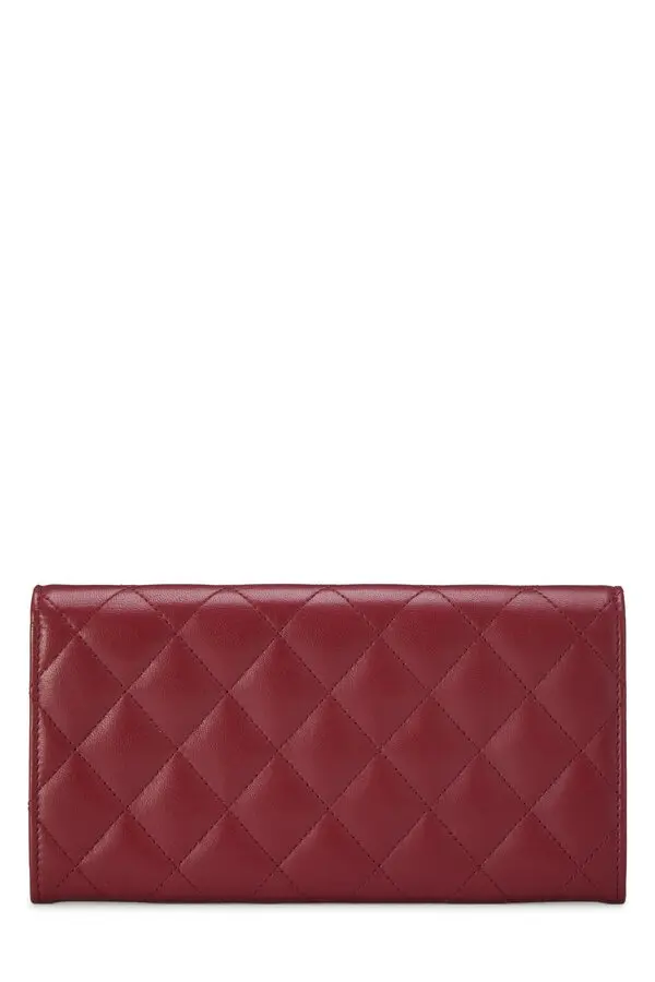 Chanel Lambskin Long Wallet