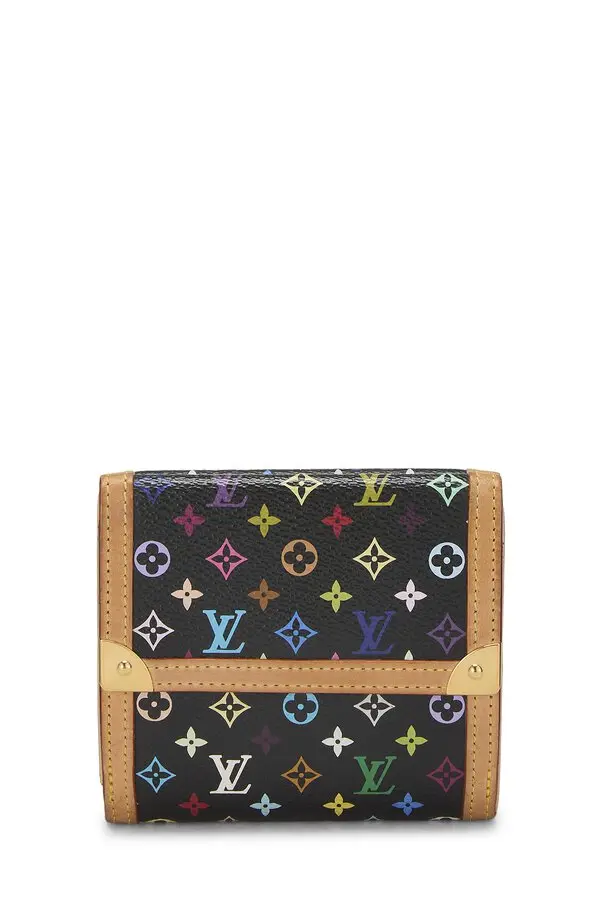 LOUIS VUITTON Takashi Murakami X Monogram Multicolore Elise - Black