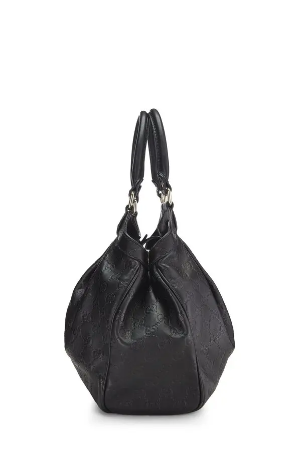 Gucci Guccissima Sukey Tote - Black