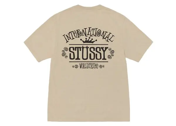 StÜssy Worldwide Pigment Dyed Tee Shirt