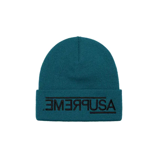 Supreme Usa Beanie - Teal