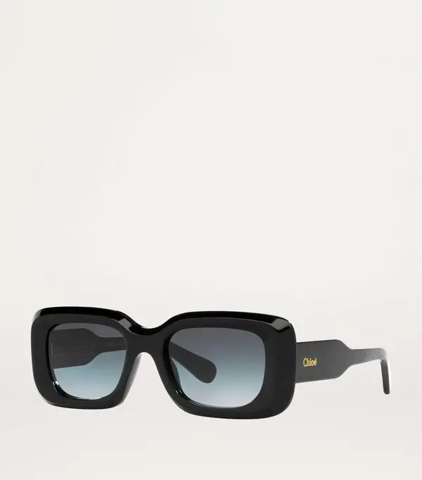Chloé Acetate Sunglasses - Black