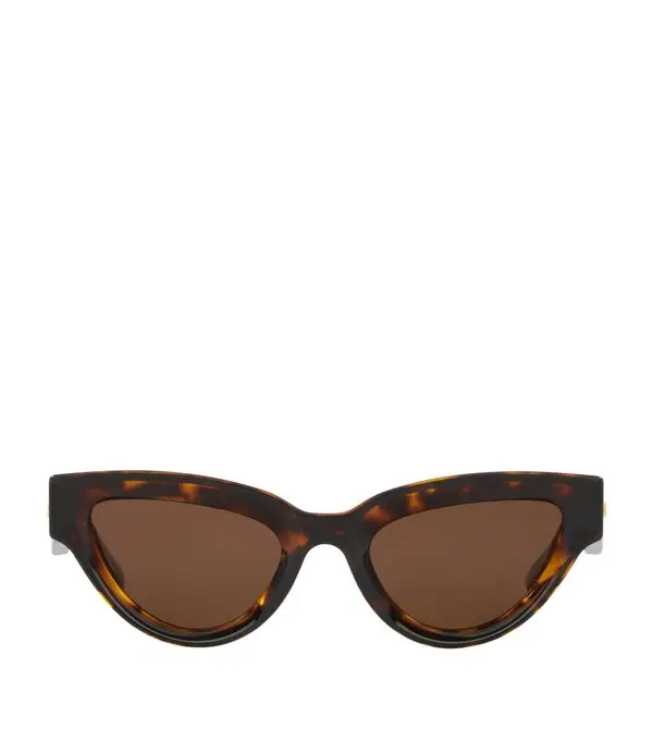 Bottega Veneta Injected Sunglasses - Brown