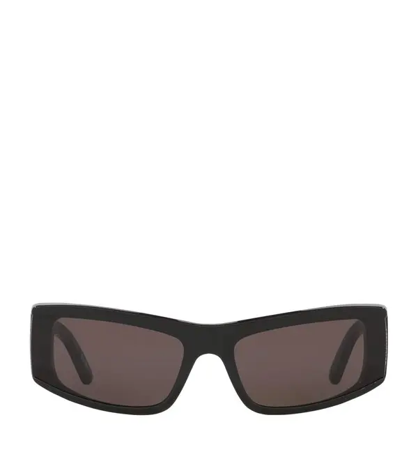 Balenciaga Acetate Sunglasses - Black