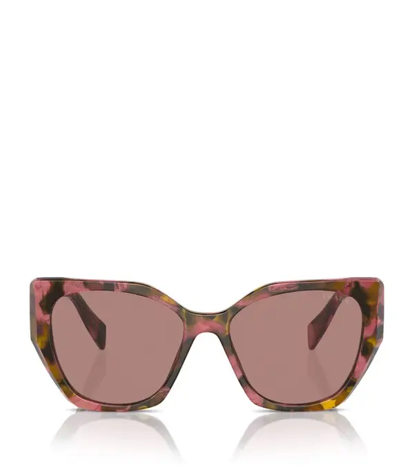 Prada Acetate Pr 19zs Sunglasses - Brown