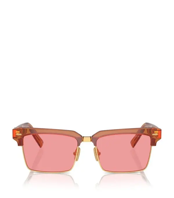 Burberry Acetate 0be4349 Sunglasses - Green