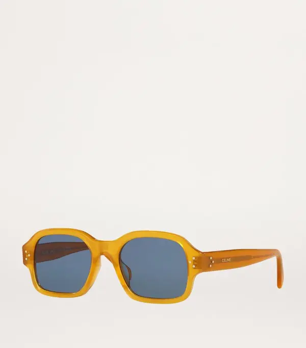 Celine Acetate Sunglasses - Brown