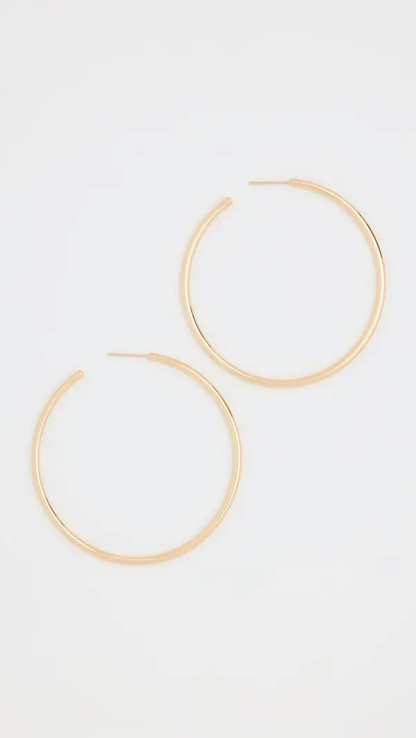 JENNIFER FISHER 2 Thread Hoop Earrings
