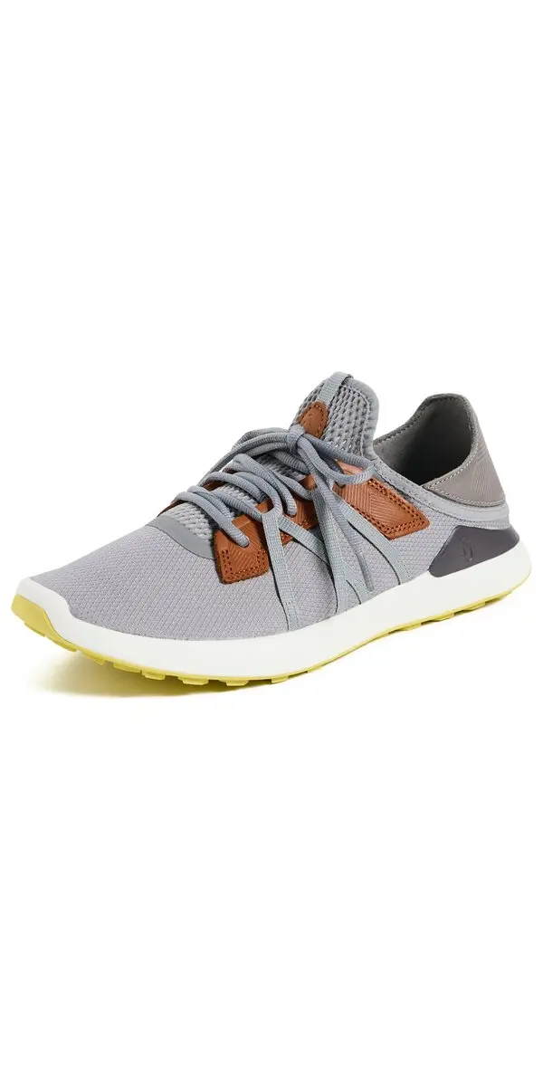 Olukai Manele Golf Sneakers - Poi/charcoal