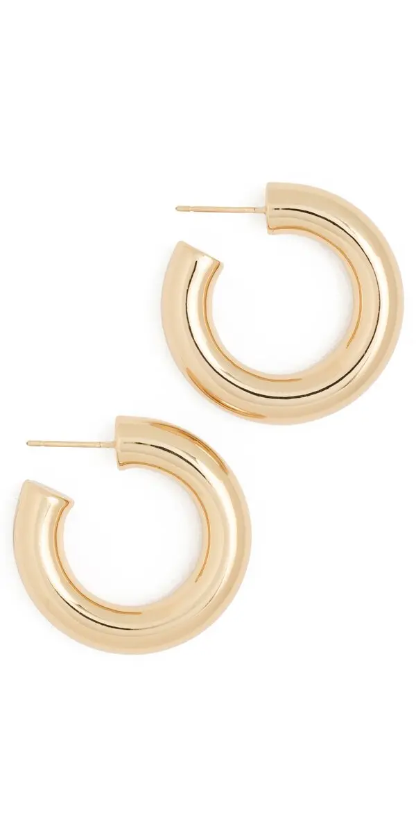 JENNIFER FISHER Samira Huggie Earrings - Yellow Gold