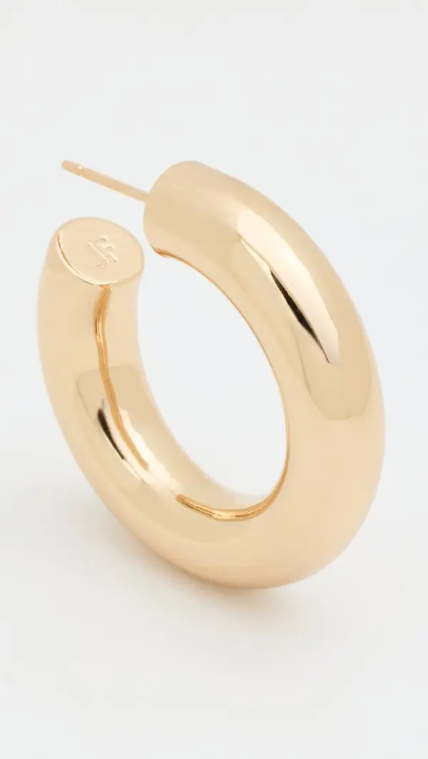 JENNIFER FISHER Samira Huggie Hoop Earrings - Yellow Gold