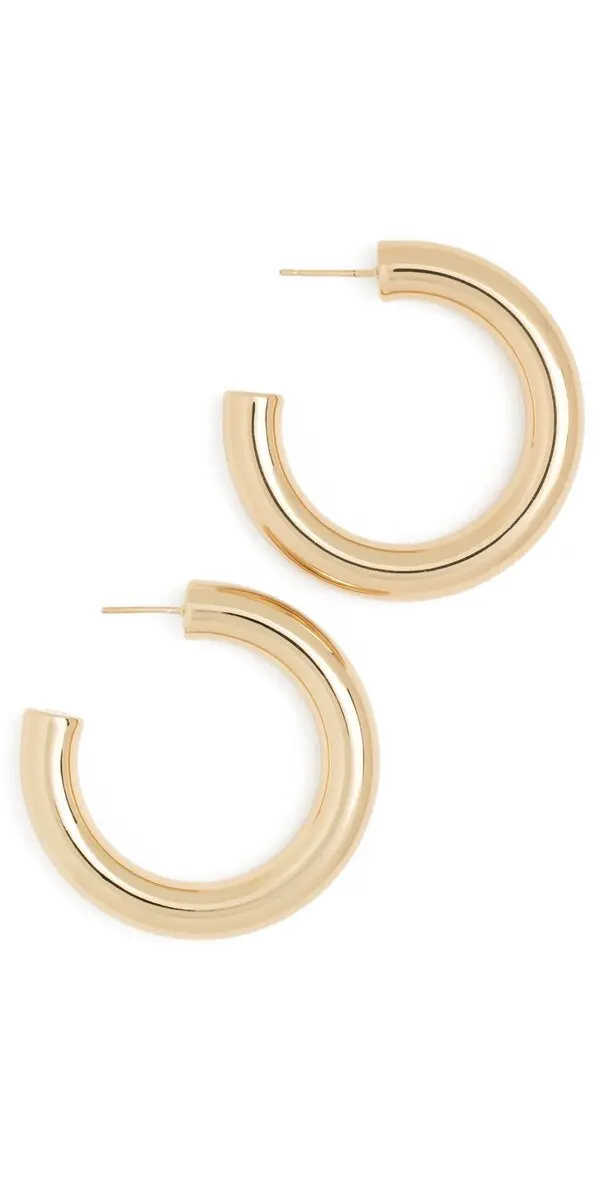 JENNIFER FISHER Samira Mini Hoop Earrings - Yellow Gold