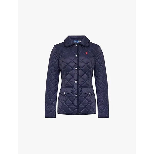 Ralph Lauren Logo-embroidered Quilted Shell Jacket