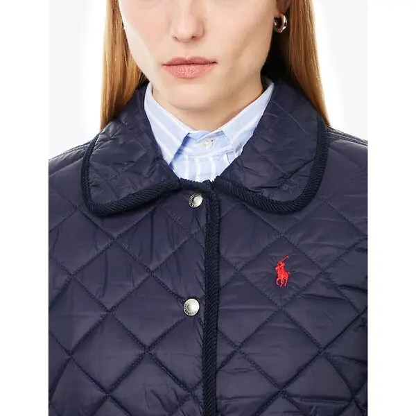 Ralph Lauren Logo-embroidered Quilted Shell Jacket