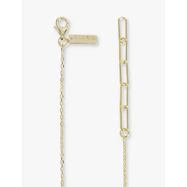 COMMONLINES 14ct Yellow -plated Sterling-silver Miracle Pendant Necklace