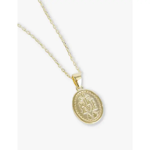 COMMONLINES 14ct Yellow -plated Sterling-silver Miracle Pendant Necklace