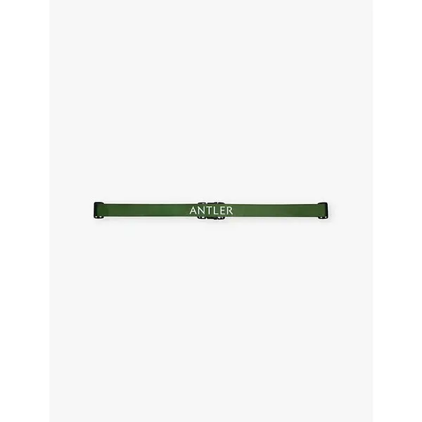 ANTLER Logo-print Luggage Strap - Green