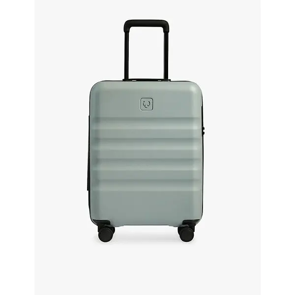 ANTLER Icon Stripe Shell Four-wheeled Cabin Suitcase 55cm - Mist Blue
