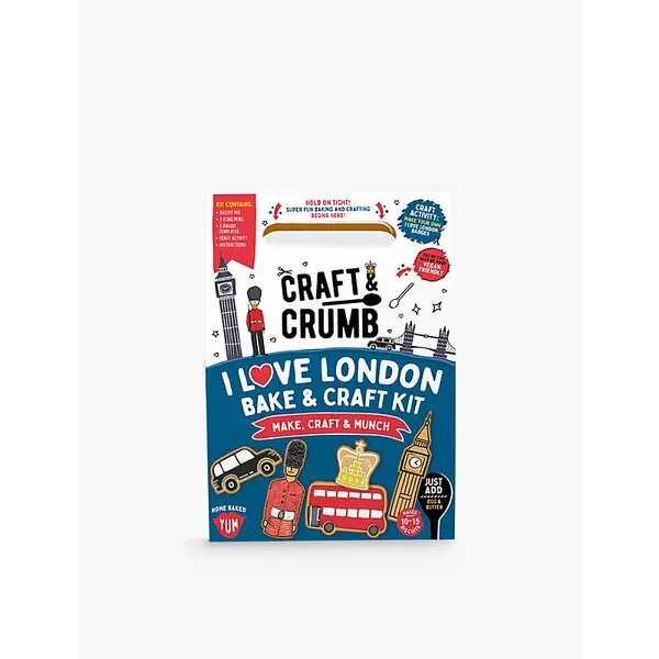 CRAFT & CRUMB I Love London Bake And Craft Kit 260g