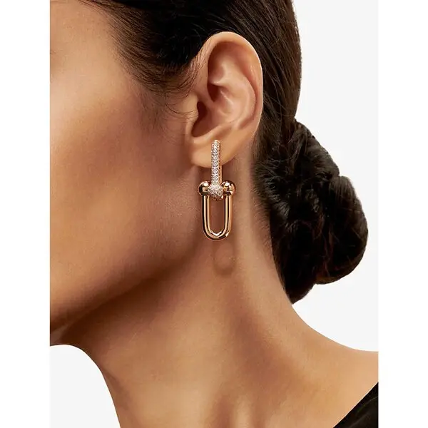 Tiffany & Co. Hardwear Double Link Drop Earrings