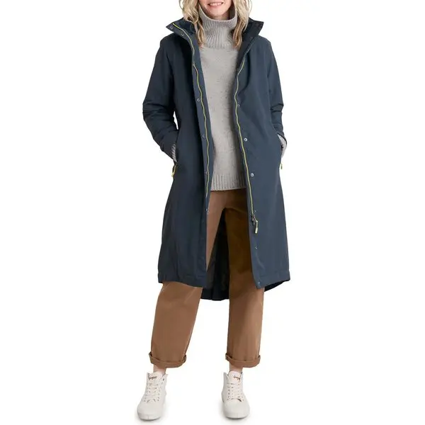 SEASALT CORNWALL Janelle Waterproof Coat - Squid Ink