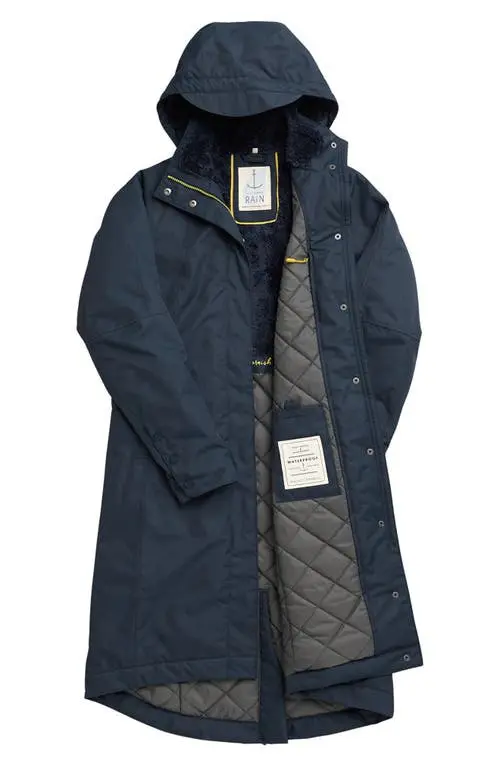 SEASALT CORNWALL Janelle Waterproof Coat - Squid Ink