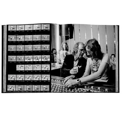 GRAPHIC IMAGE Terry O'neill's Rock N Roll Album Leather Coffee Table Book