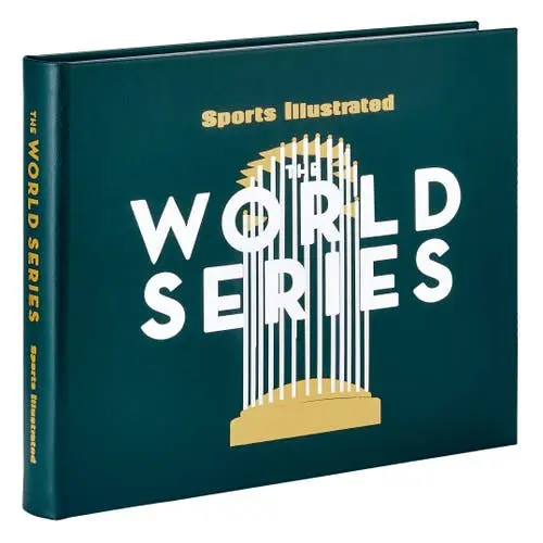 GRAPHIC IMAGE The World Series Leather Coffee Table Book