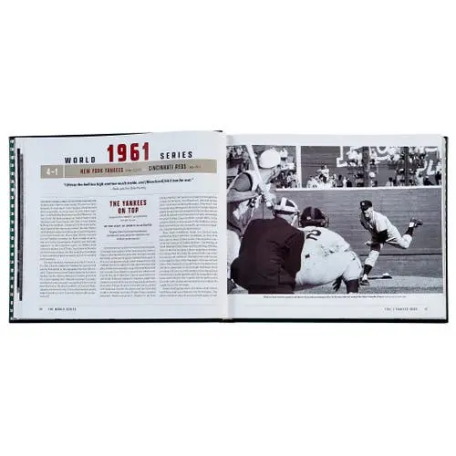 GRAPHIC IMAGE The World Series Leather Coffee Table Book