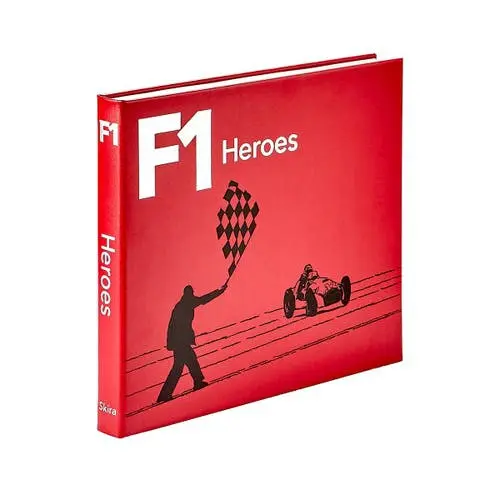 GRAPHIC IMAGE F1 Heroes Leather Coffee Table Book