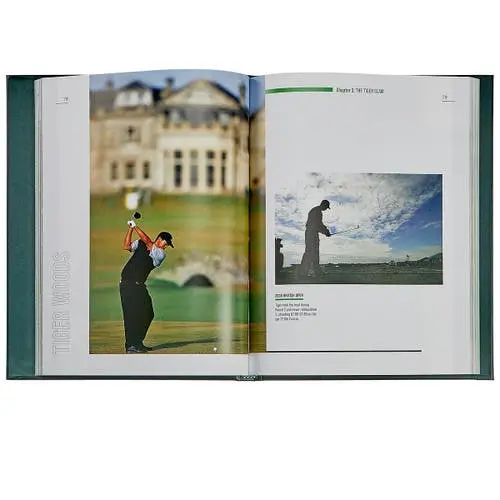 GRAPHIC IMAGE Tiger Woods Celebrating 25 Years On The Pga Tour Leather Edition