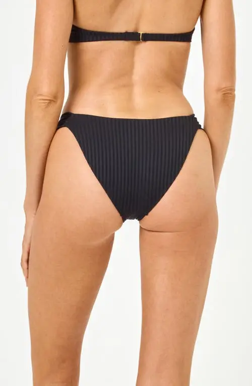 L*Space Dolce Full Bikini Bottom - Black