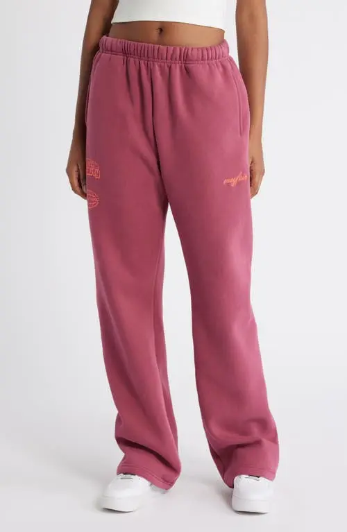The Mayfair Group Wide Leg Pants In Red 50% Off Editorialist