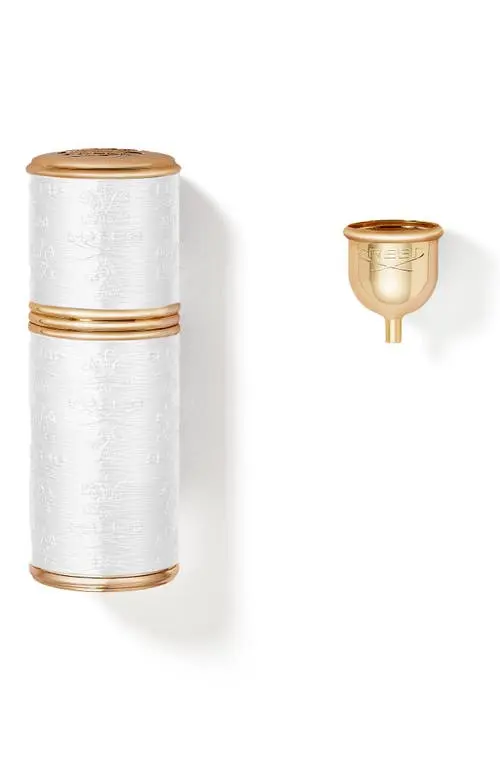 CREED Leather Fragrance Atomizer - Gold/ White