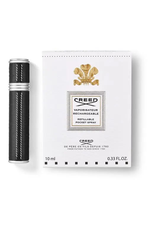 CREED Refillable Travel Atomizer - Silver/black