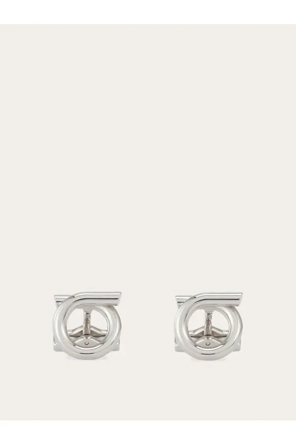 FERRAGAMO Gancini Cufflinks - Natural