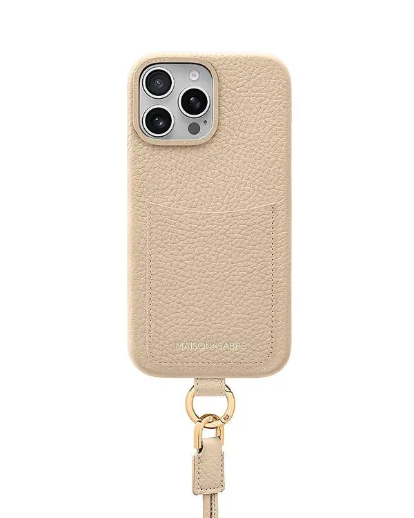 MAISON DE SABRE Maison De Sabra Sling Phone Case - Saharan Nude