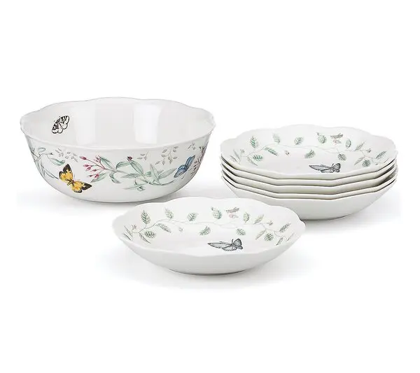 LENOX Butterfly Meadow 7-piece Bowl Set - One-color