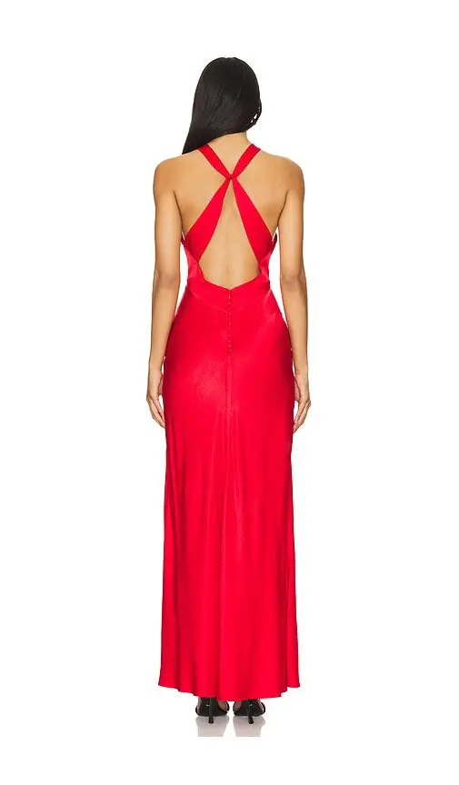Rixo Losanna Dress - Red