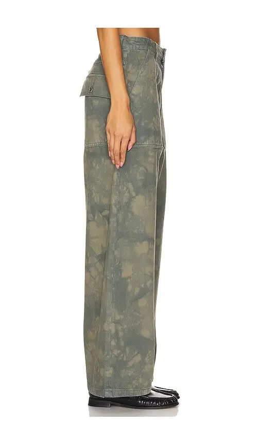 GRLFRND Lucie Slouchy Jeans - Green
