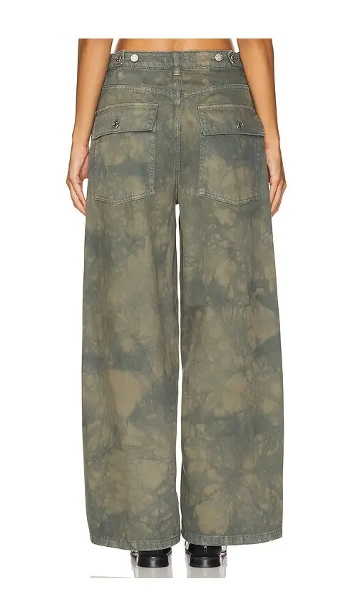 GRLFRND Lucie Slouchy Jeans - Green