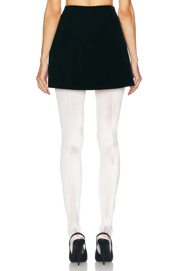 SID NEIGUM Worlds Blackest Mini Skirt