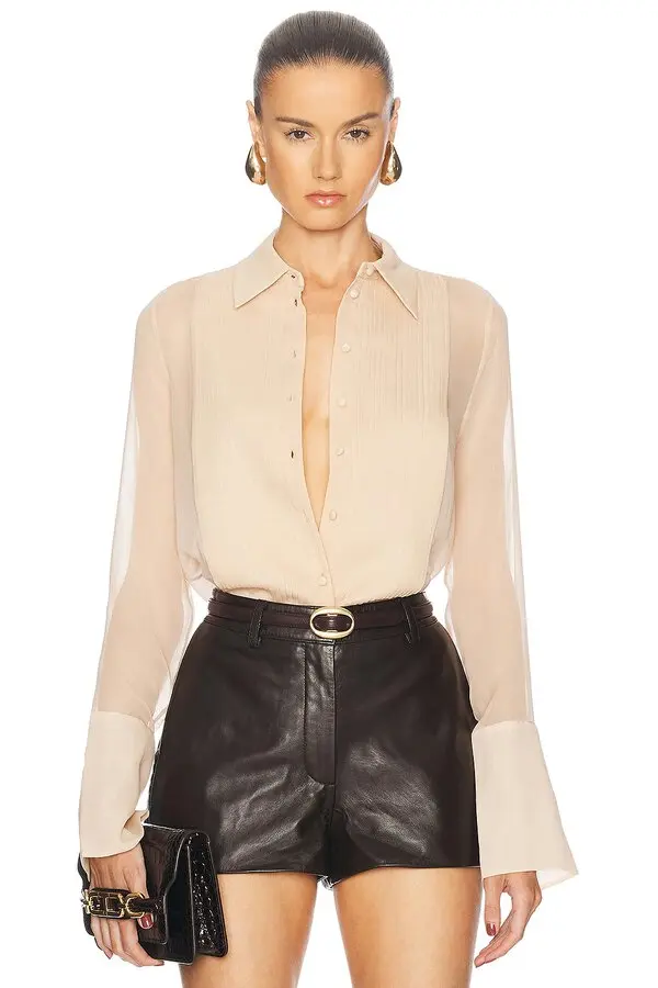 Retrofete Jemma Silk Blouse